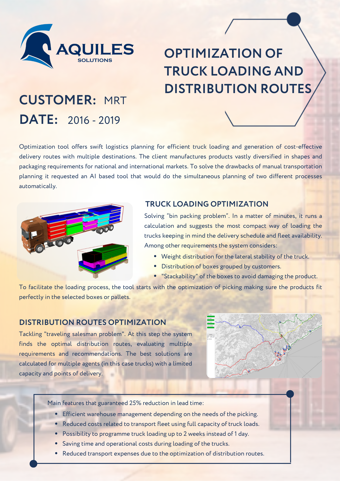 Innovative solutions in Logistics and Automation - Aquiles Solutions